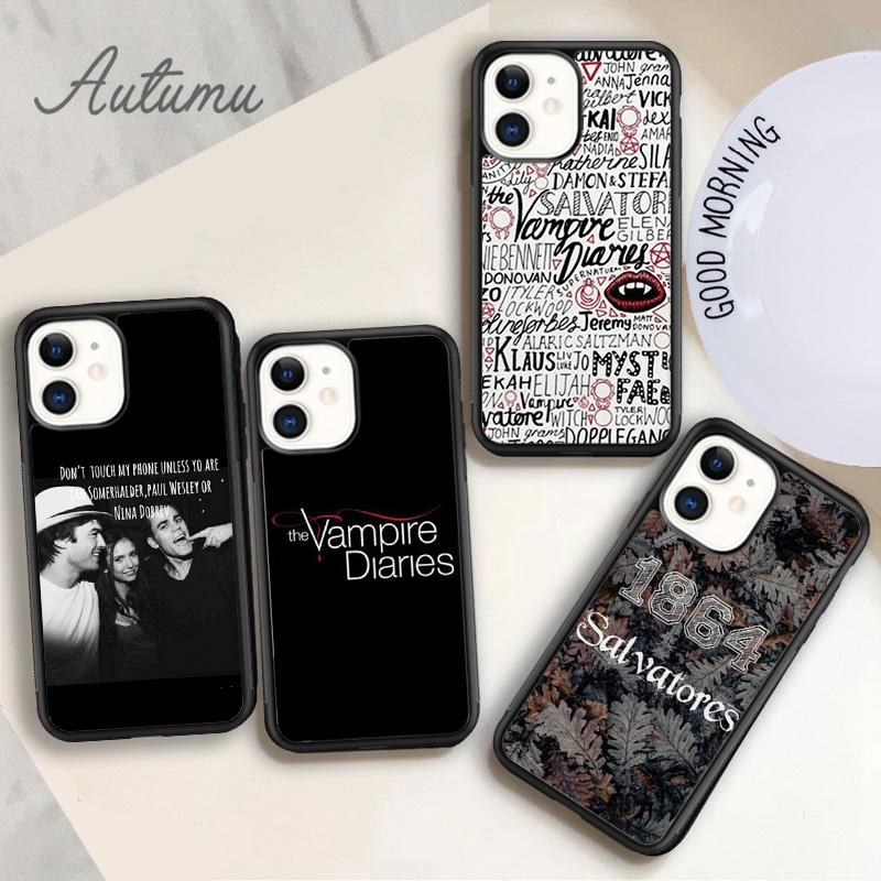 Buy The Vampire Diaries Stefan Damon Salvatore Phone Case for iPhone 11 ...