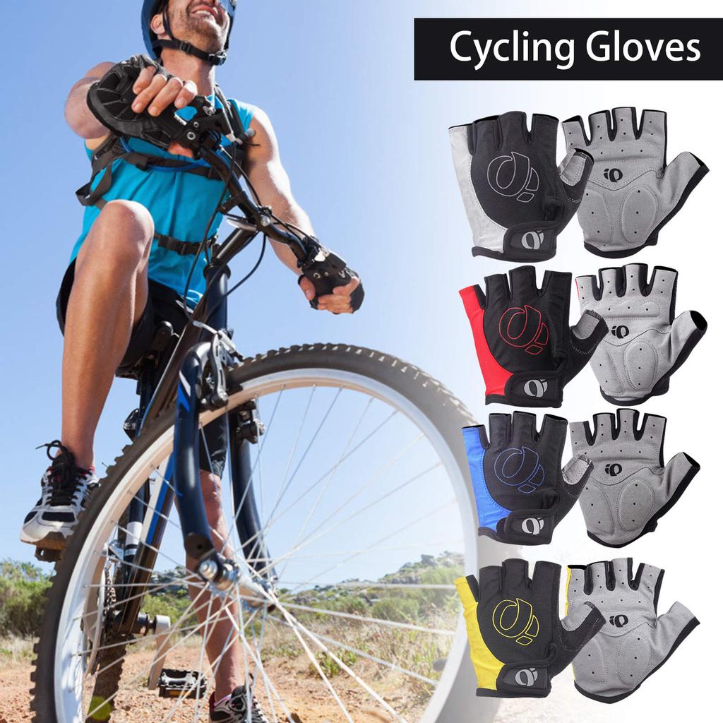 Buy 1 Pair Half-finger Cycling Gloves Bicycle Half Fingers Gloves ...
