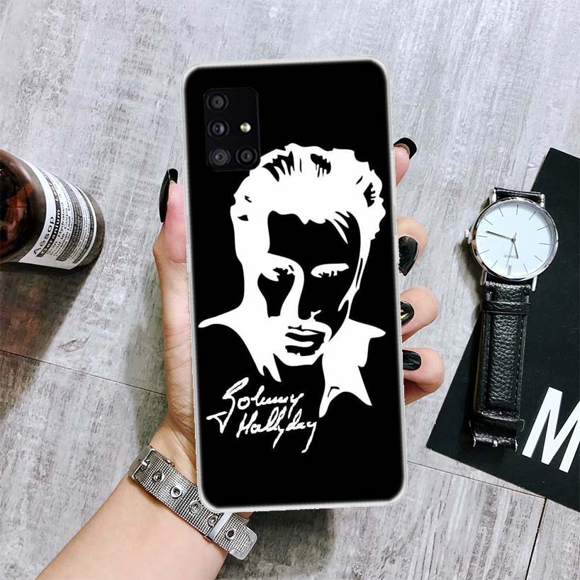 💰Koupit online: Johnny Hallyday Music Phone Case For Samsung Galaxy A12 ...