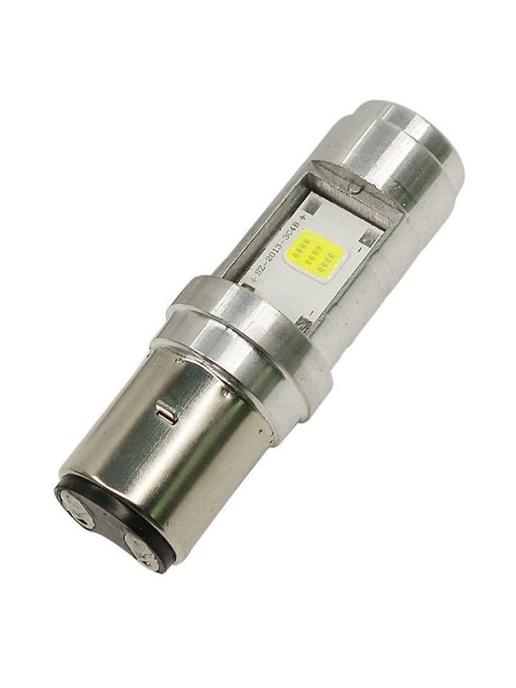 Ceramics 12W BA20D COB LED Motorcycle Headlight Moto Front Bulb Lamp ...
