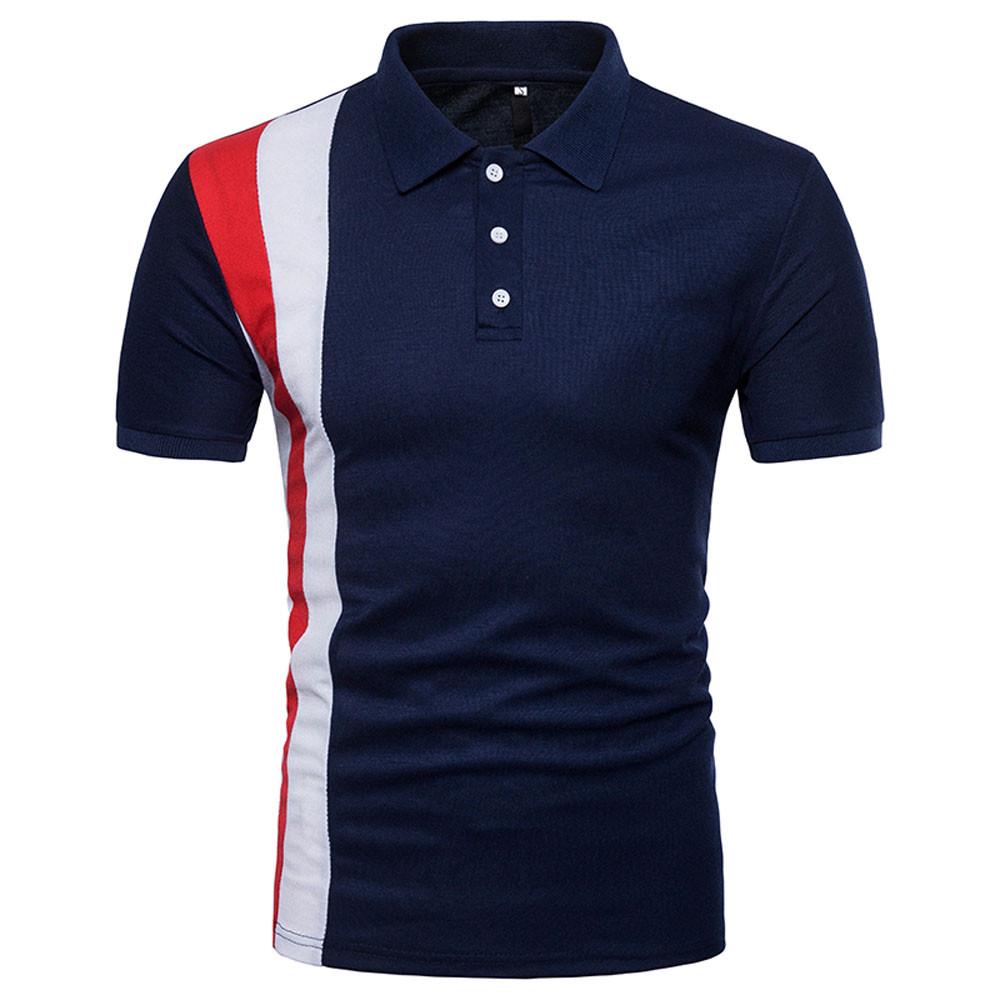 Buy High-end Simple Men's Slim and Comfortable Classic Short-sleeved ...