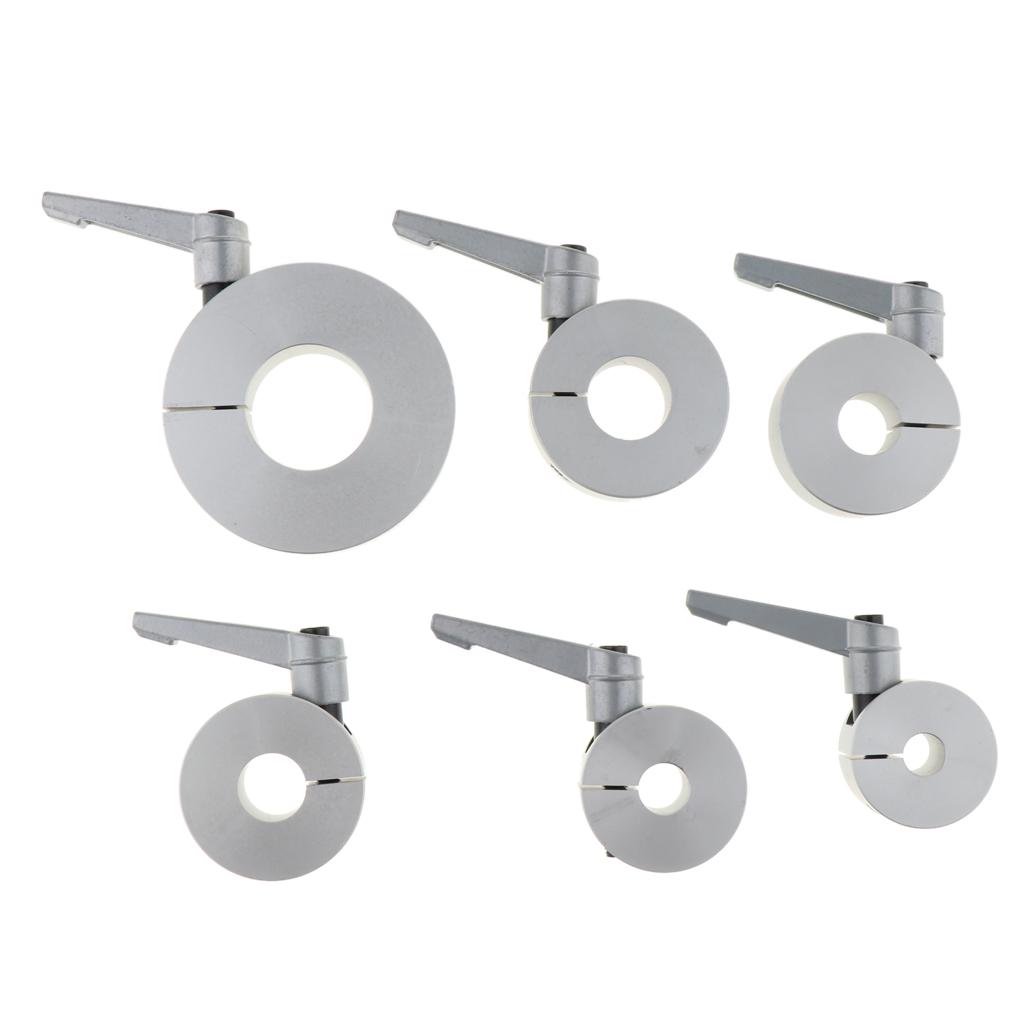 Buy Aluminum Split Ring Stop Collar, Drill Bit Shaft Depth with Handle ...