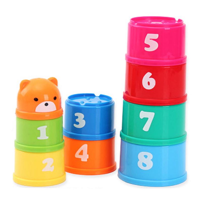 Buy Funny Cups Building Blocks Educational Learning Puzzle Toys Game ...