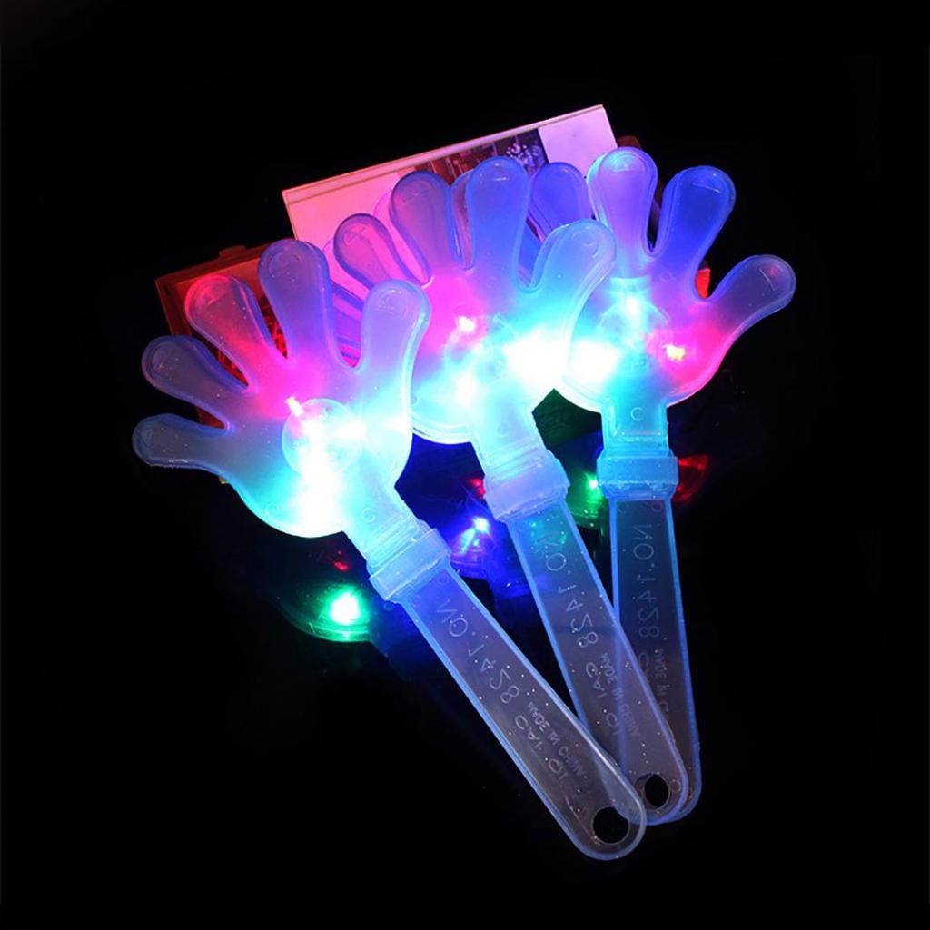 Cheap 24cm Portable Palm Shape Plastic Luminous Pat Light Up Party ...