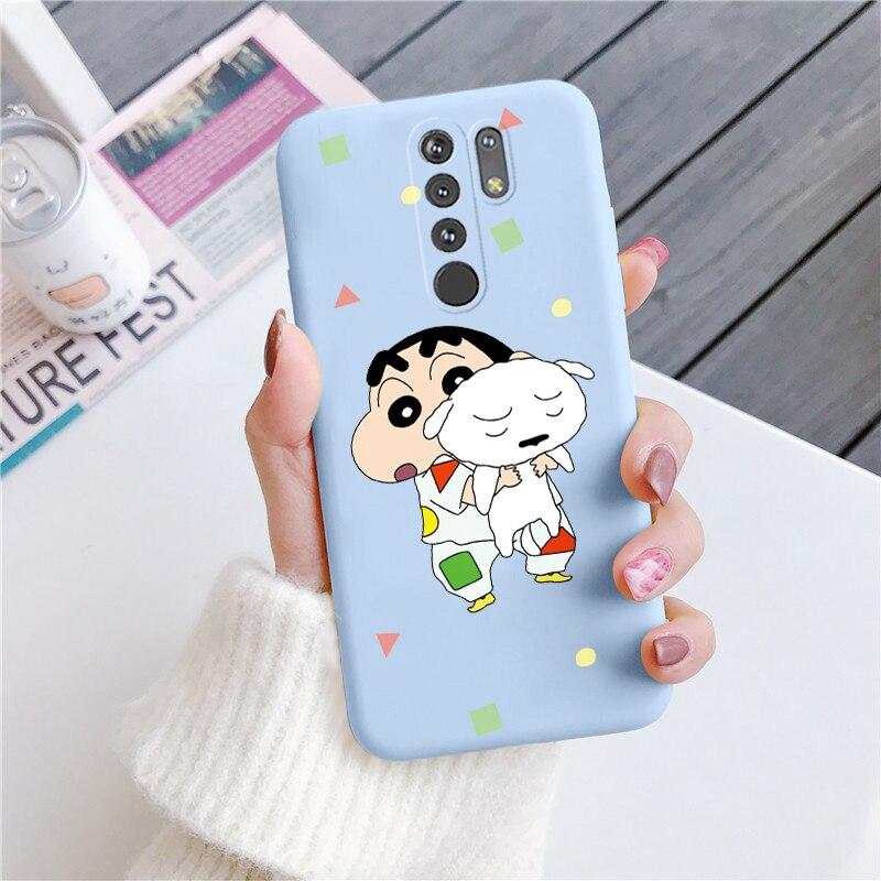 Crayon Shin Chan for Xiaomi Redmi 9 Phone Case Cute Funny Boys Japan ...