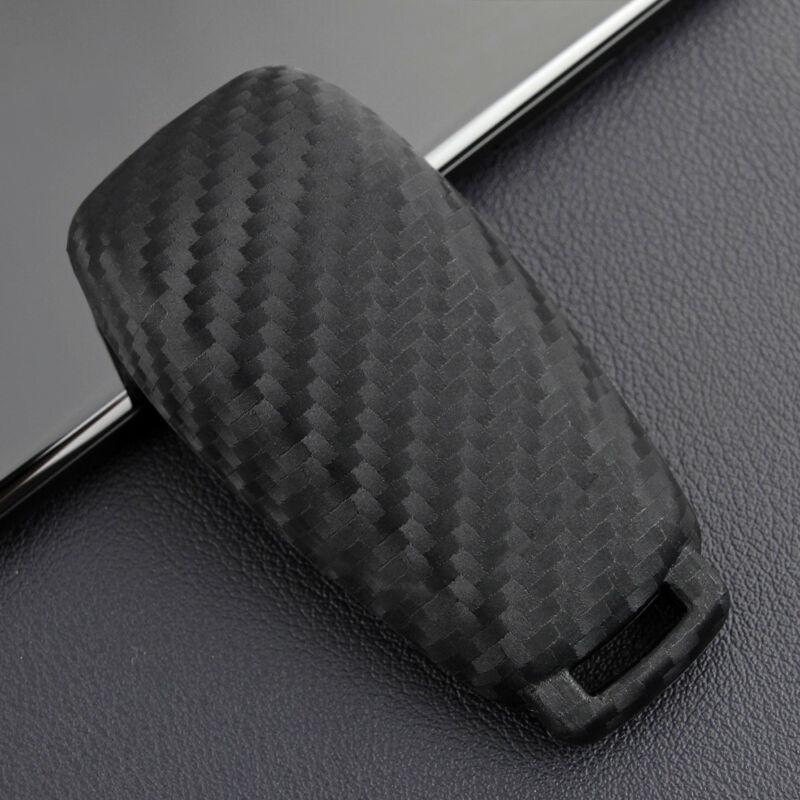Buy Carbon Fiber Car Key Case Cover Fob For Mercedes-Benz New A C E S ...
