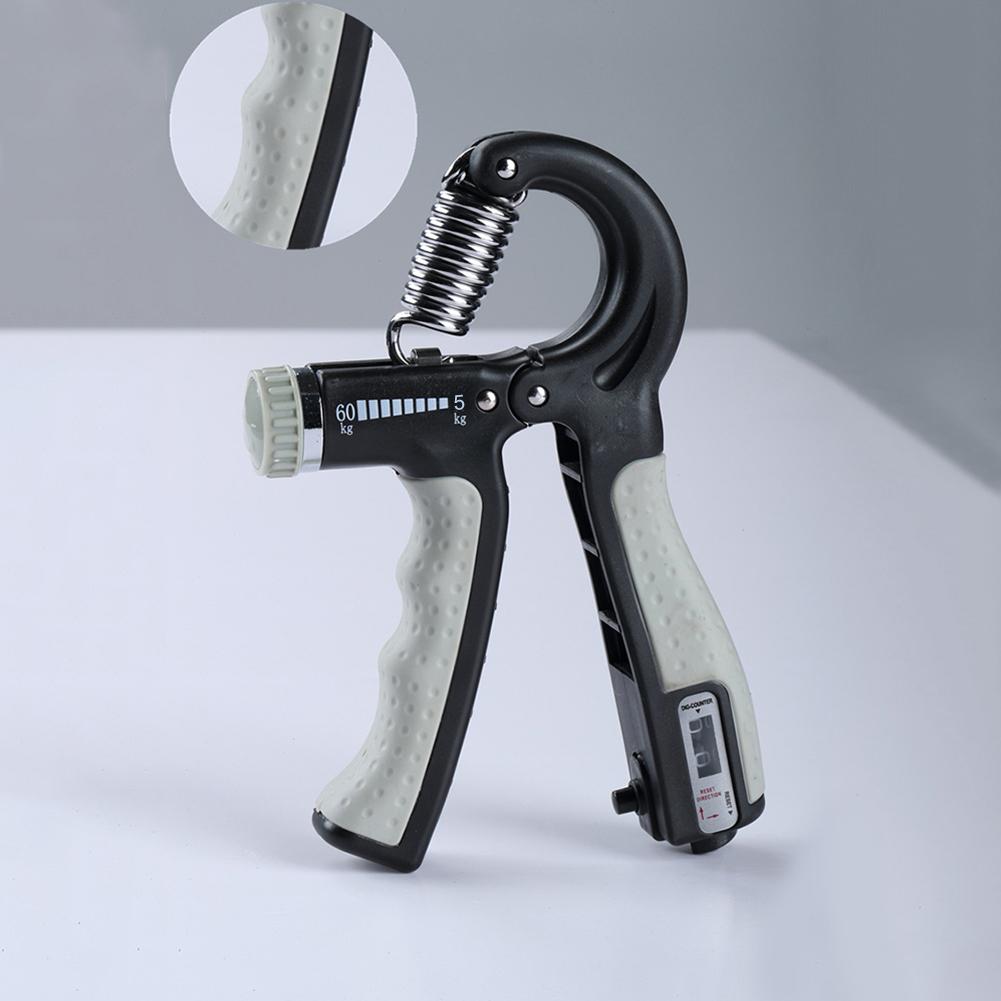 Cheap R-Shaped Adjustable Hand Grip Sports Strength Countable Exercise ...