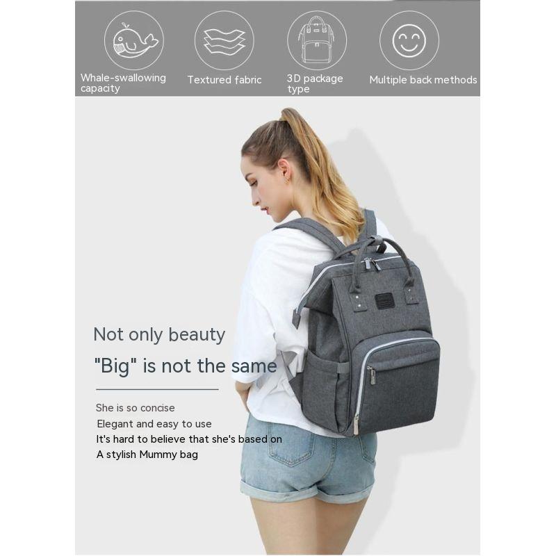 Buy Multi-functional Large-capacity Mother and Baby Bag Fashion Casual ...
