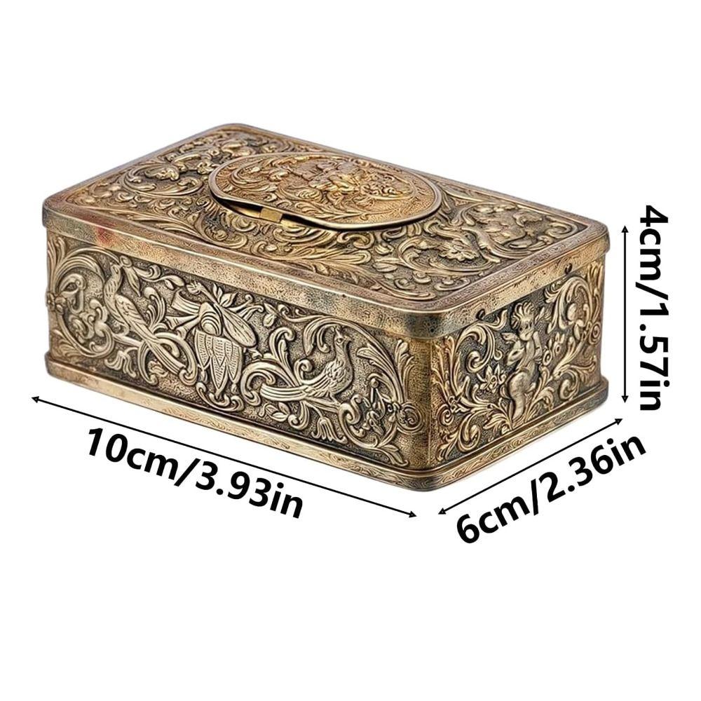 Vintage Singing Bird Music Box Elegant Mechanical Music Box Wind Up ...