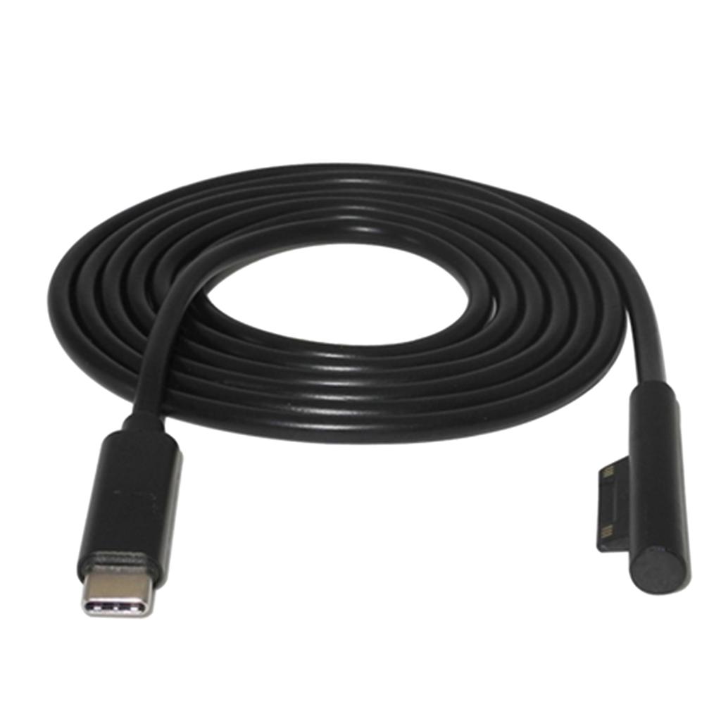 Buy Cable For Microsoft Surface Pro 6 5 4 3 Laptop Type C Power ...