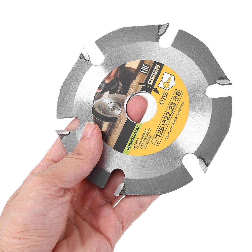 Buy 125mm 6T Circular Saw Blade Grinder Wheel Carbide Tipped Wood ...