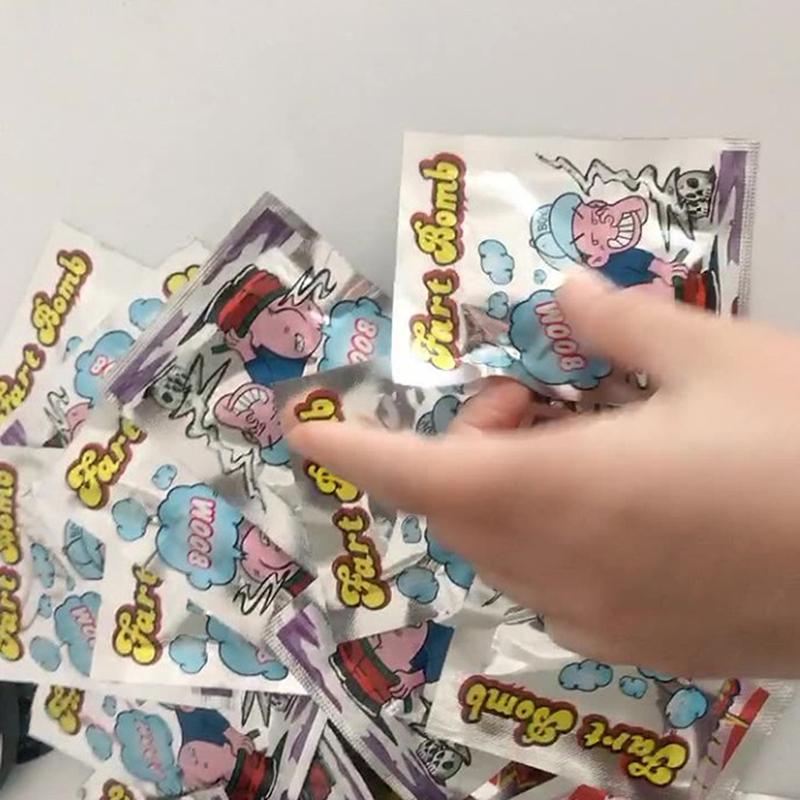 Cheap 10Pcs Funny Fart Bomb Bags Stink Smelly Funny Fool Toy Funny ...