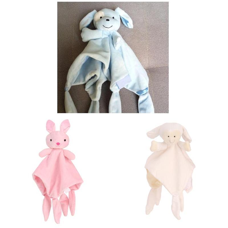 Buy Handkerchief Baby Towel Soft for Soothing Doll Cartoon Appease 1 ...
