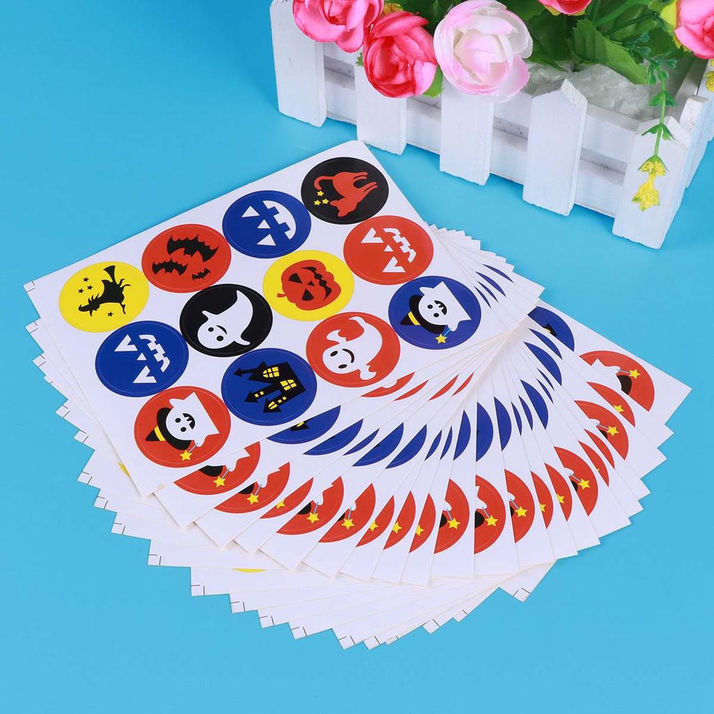 Buy 20pcs 3x3cm Self-adhesive Decorative Cute Decals Labels Stickers ...