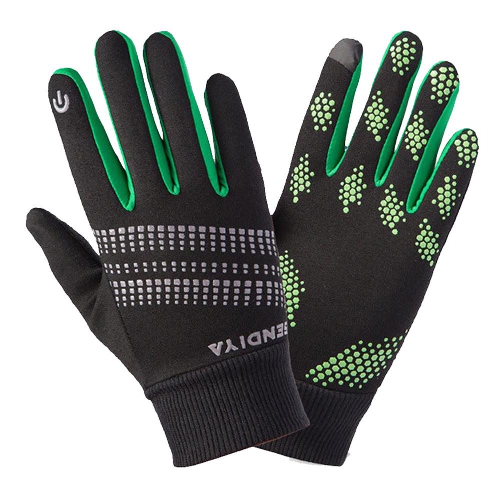 Buy Reflective Warm Gloves Windproof and Waterproof Cycling Running ...