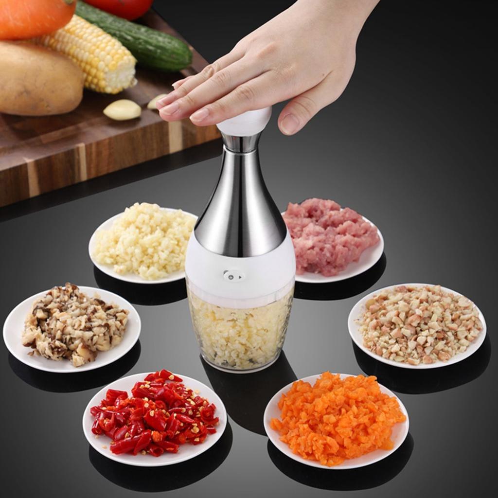Mincer Handheld Semi-automatic Blender Vegetable Shredder Meat Grinder ...