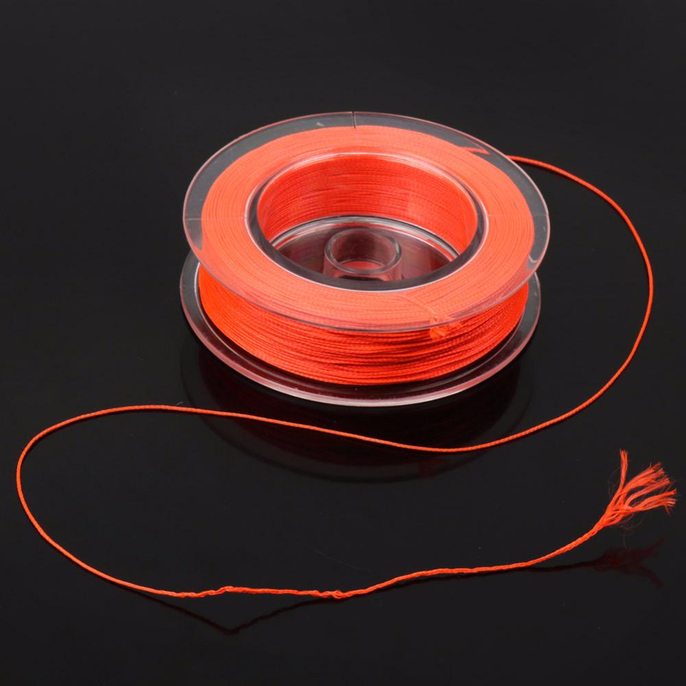 Buy Braided Fly Line Backing With Orange Yellow Color 20lb 30lb 100yd ...