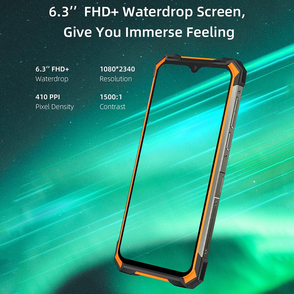 Buy DOOGEE IP68/IP69K S88 Pro Rugged Phone 10000mAh Battery LED Light ...