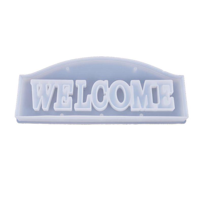 Buy Crystal Epoxy Resin Mold Letters Shape Casting Silicone Mould ...