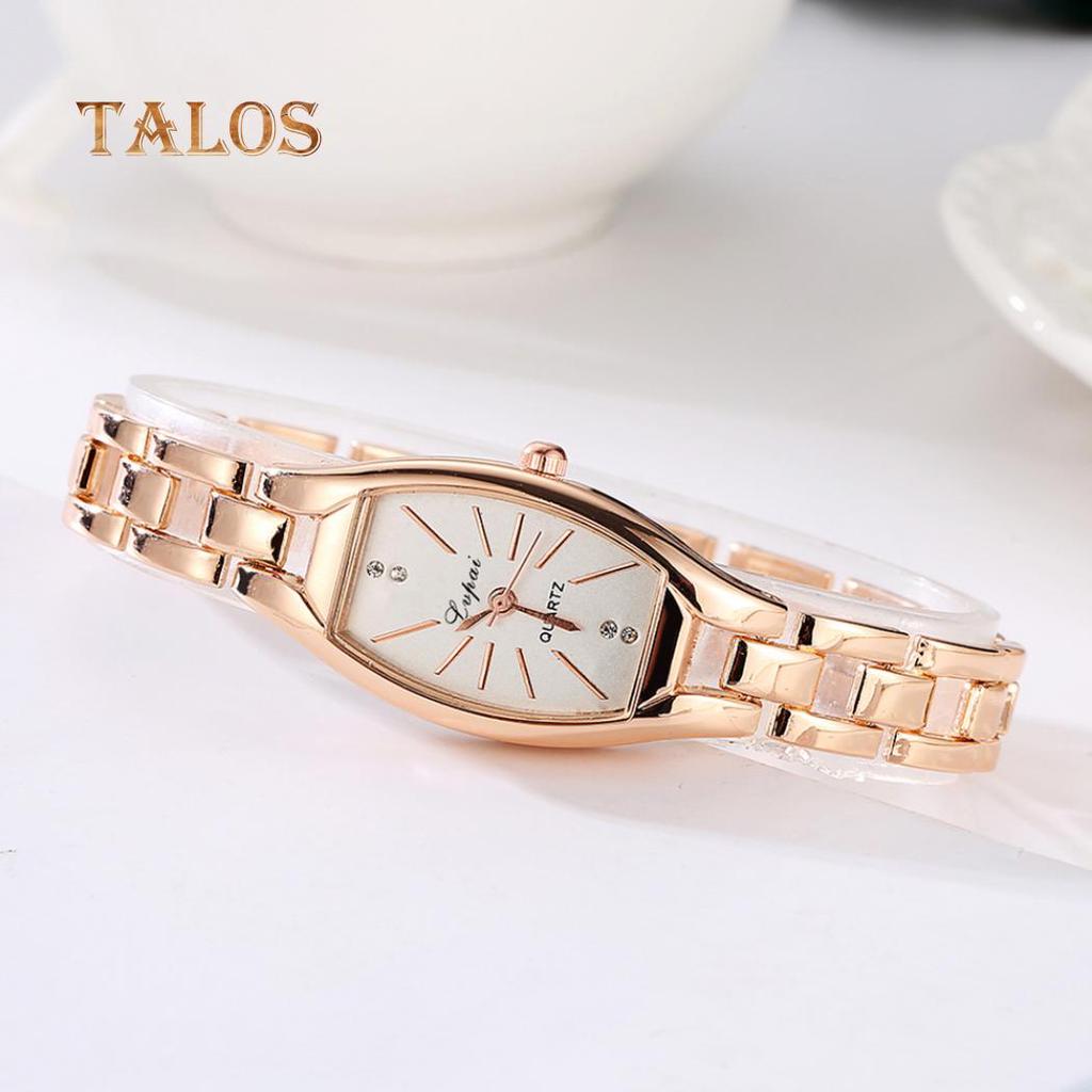 Buy Fashion Slim Strap Rectangle Dial Party Club Analog Quartz Wrist ...