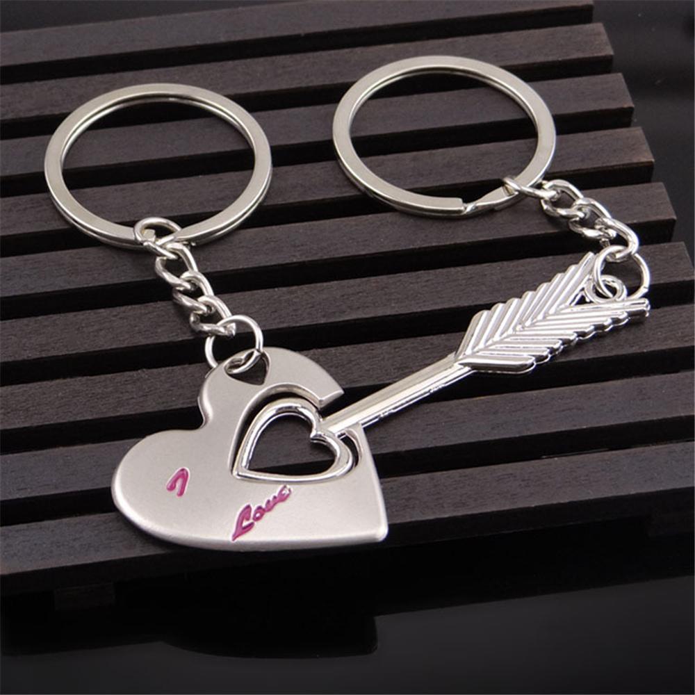Buy Couple Keychain Love Key Keyring Metal For Boyfriend and Girlfriend ...