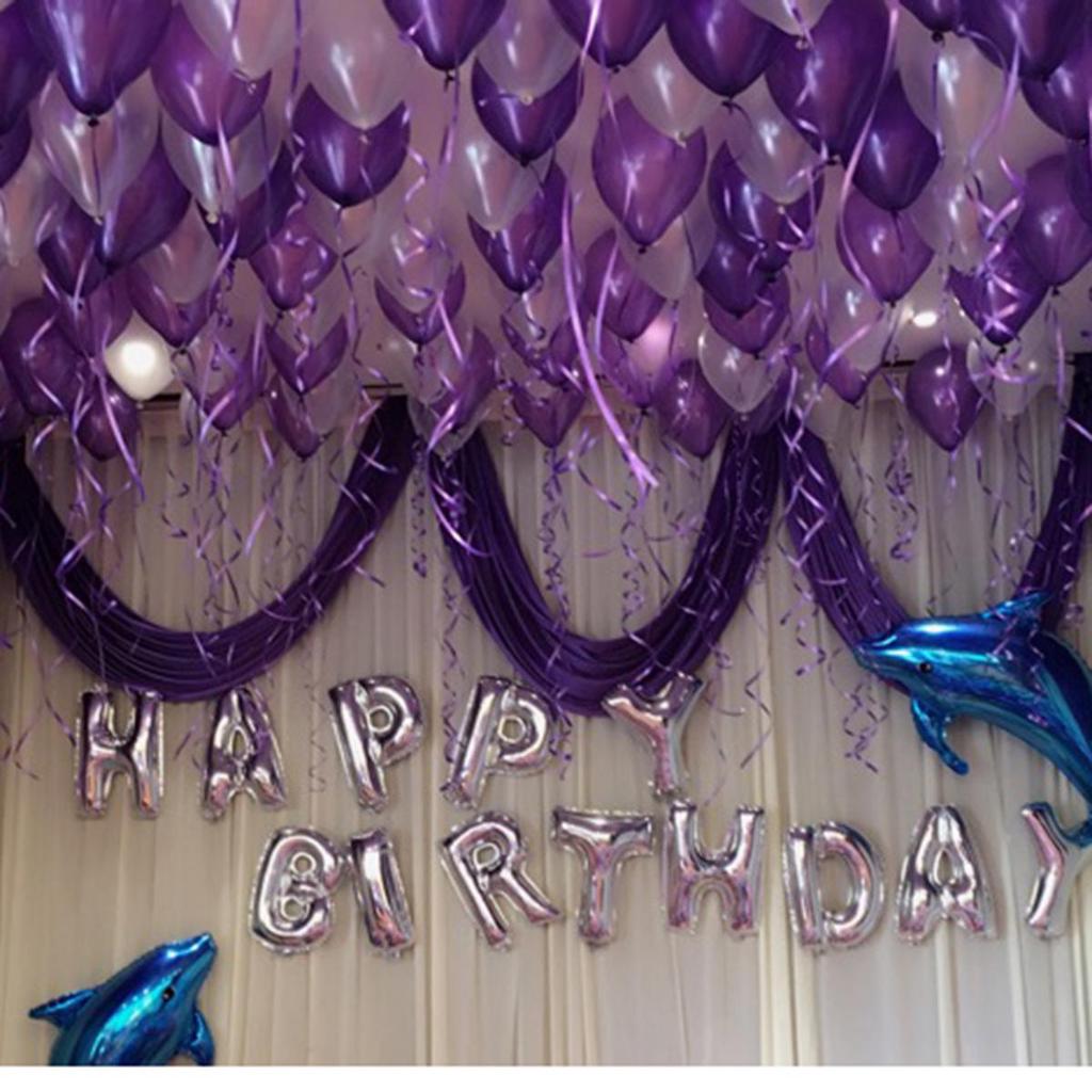 Buy 1Rolls 90m Foil Balloon Ribbon Wedding Supplies Balloon Straps ...