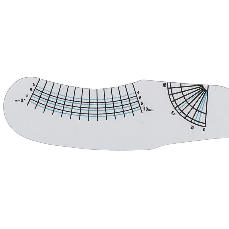 Buy 2Pc Eyelash Extension Styling Ruler Measuring Ruler Tool Before ...