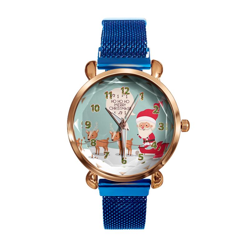 Cheap Lady Merry Christmas Quartz Watch Santa Claus Deer Fashion Alloy ...