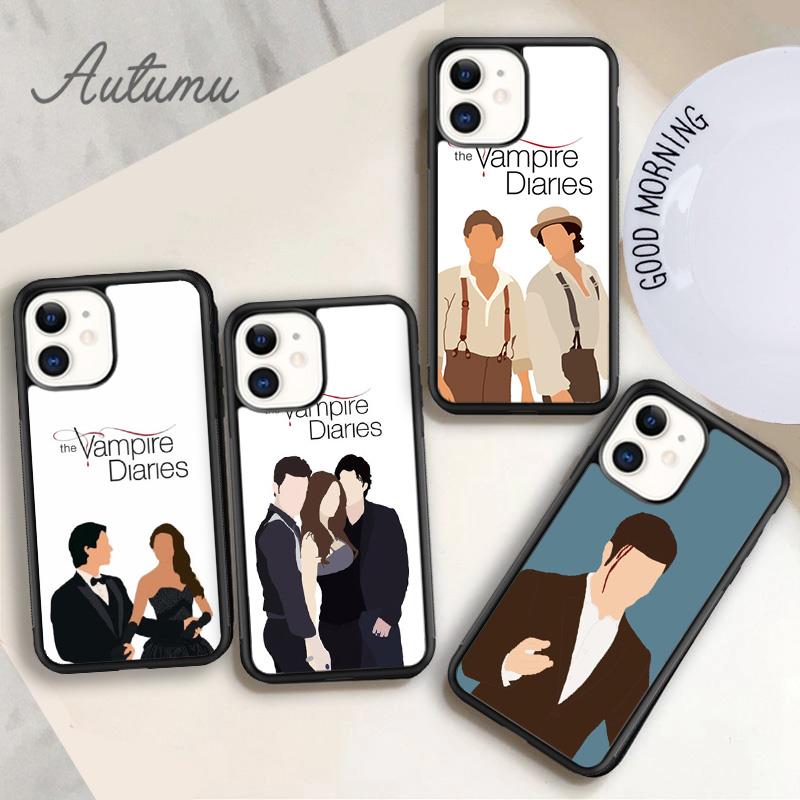 Vampire Diaries Phone Case for iPhone 11 12 13 14 Pro Max mini X XR XS ...