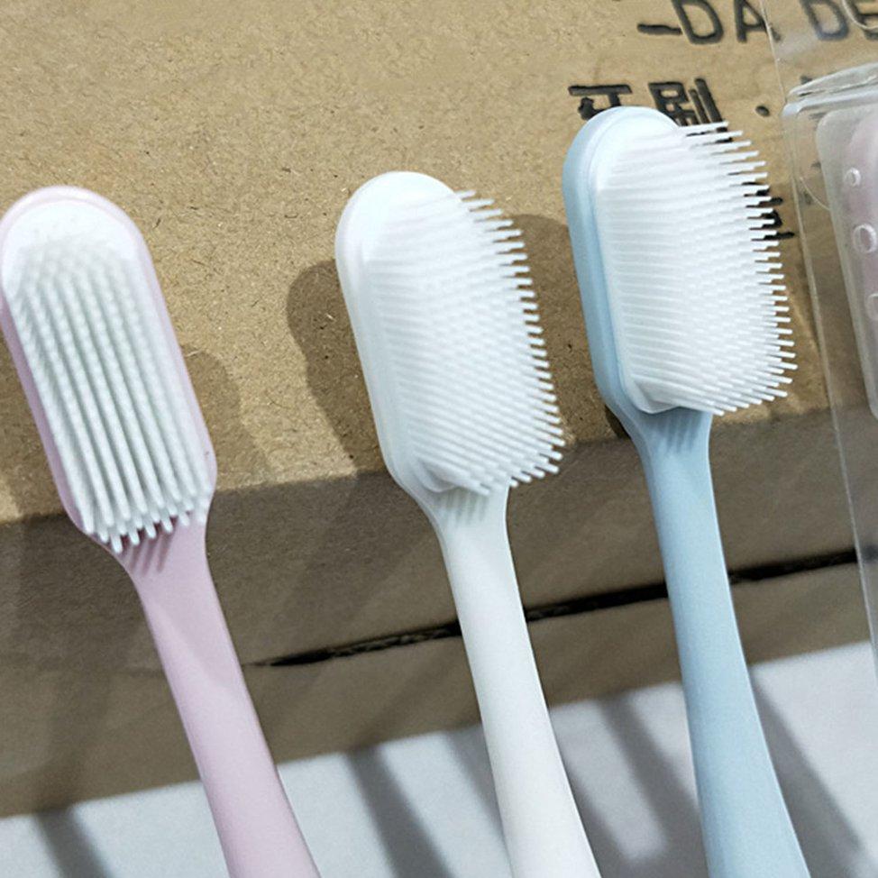 Buy DD ZZ 3PCS Soft Toothbrush Silicone Nano Tooth Brush Oral Care Nano ...