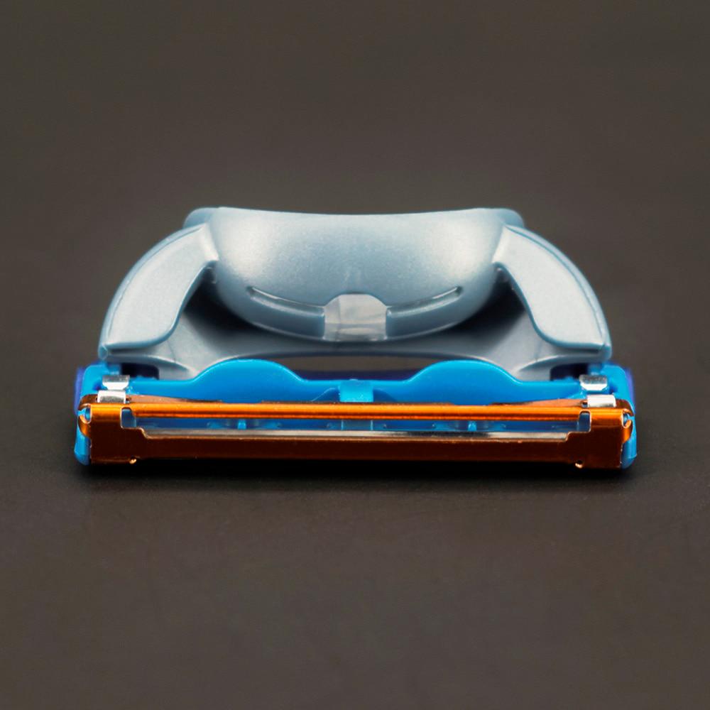 Buy 12 Pcs/pack Razor Blades Cassettes Facial Care Men Shaving Blades ...