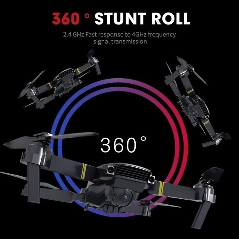 Buy Dual 4K Wifi Camera Drones 360° Roll FPV Drone Selfie Mini Drone ...
