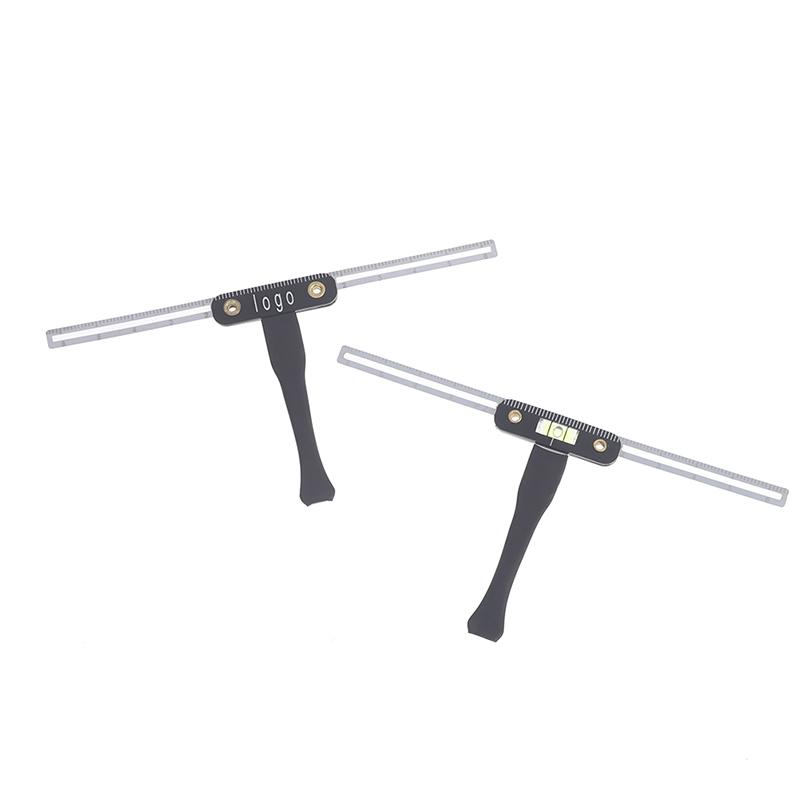 Buy 1Pc Eyebrows Measuring Stencil Ruler Diy Three-Point Balance ...