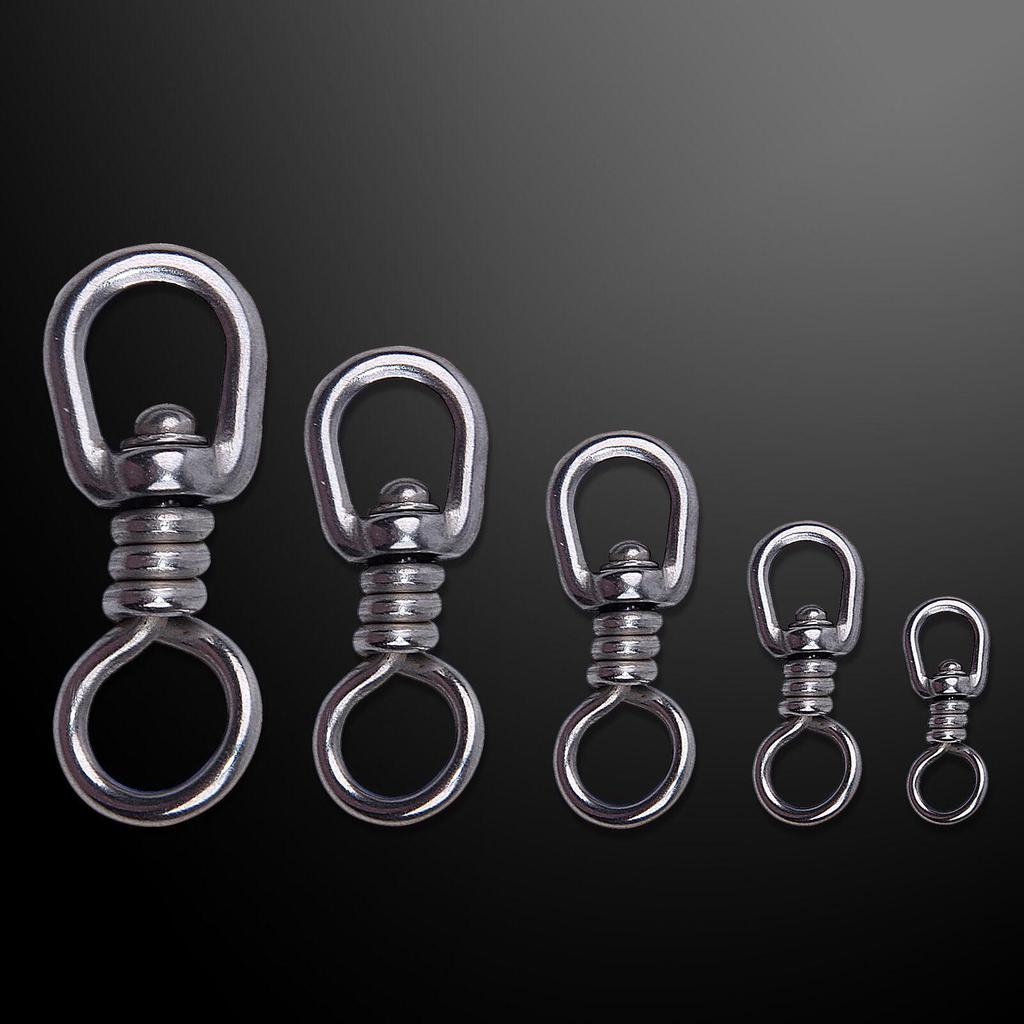 Buy 20pcs Fishing Swivels Stainless Steel Tuna Big Game Sea Fishing ...