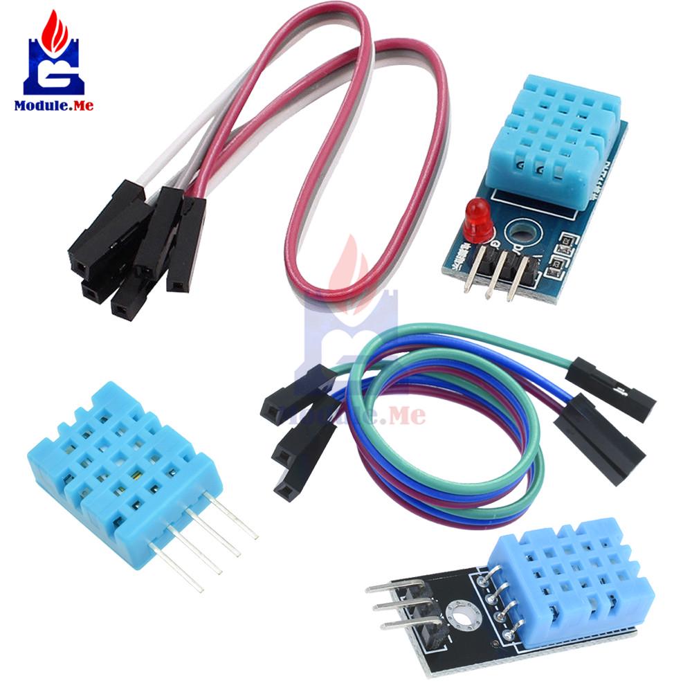 DHT11 DHT-11 3 Pin Dupont Kablo Arduino Sıcaklık Nem ile Nem Sıcaklık ...