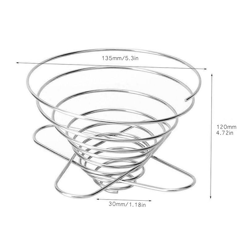 Cheap Mini Coffee Filter Holder 2-4 Cups Portable Foldable Coffee ...