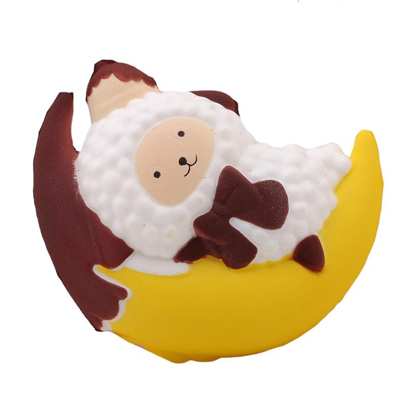 Buy Jumbo Unicorn Moon Squishy Super Soft Slow Rising Squeeze Toys at ...