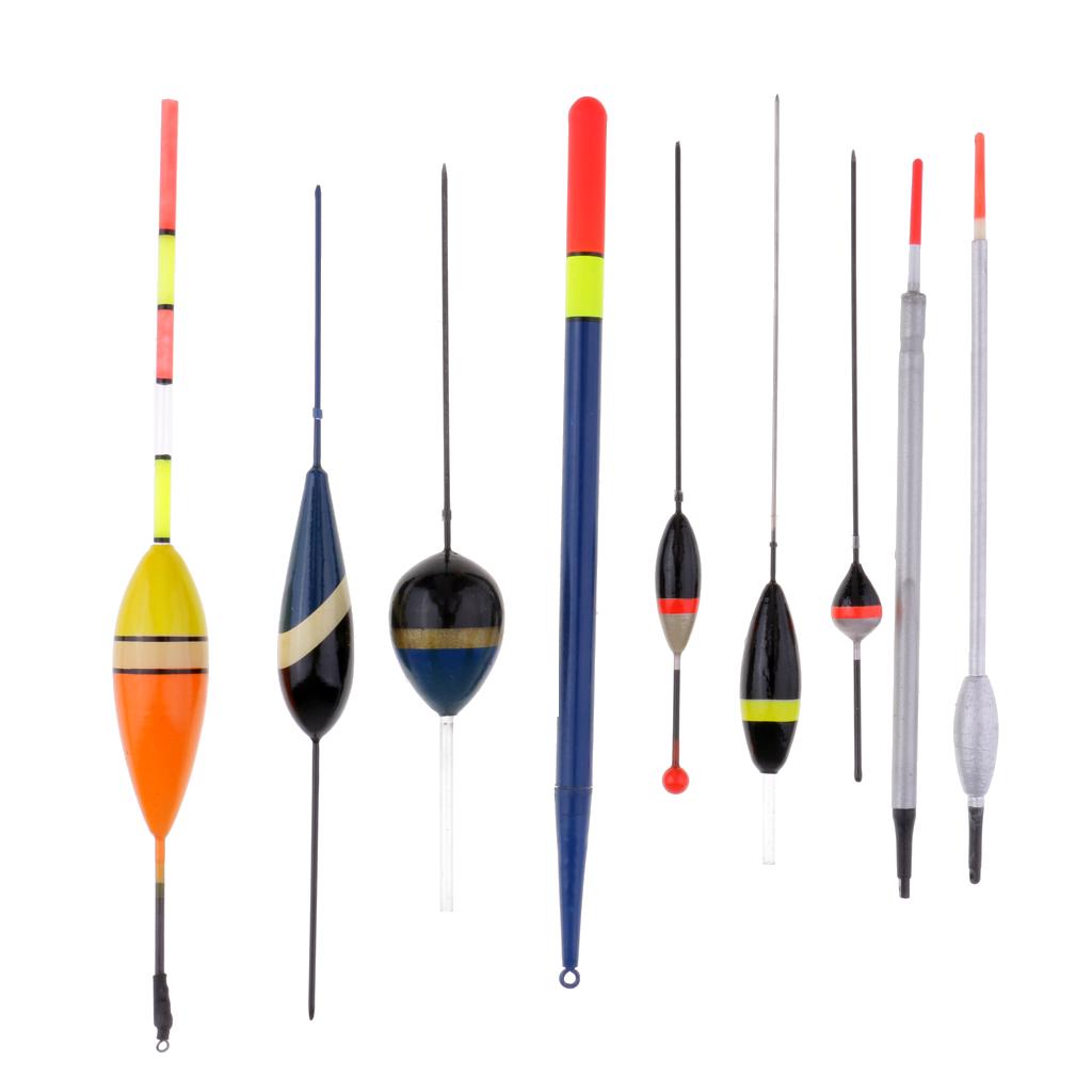 Assorted Sizes Lot Fishing Lure Floats Bobbers Slip Tube Carp uygun ...