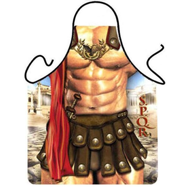 Buy Cooking Kitchen Apron Roman Warrior Printed Apron Cooking Grilling ...
