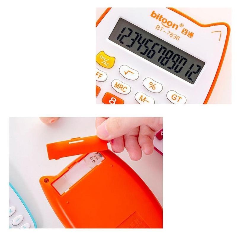 Buy LED Display Handheld Electronic 12-digit Office Supplies ...