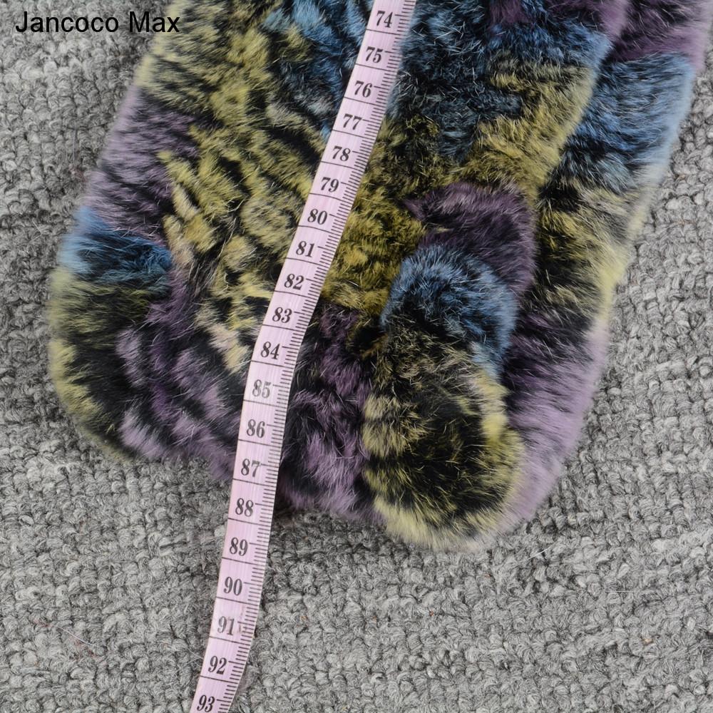 Buy Autumn Winter Women Real Rex Rabbit Fur Scarf Soft Warm Windproof ...