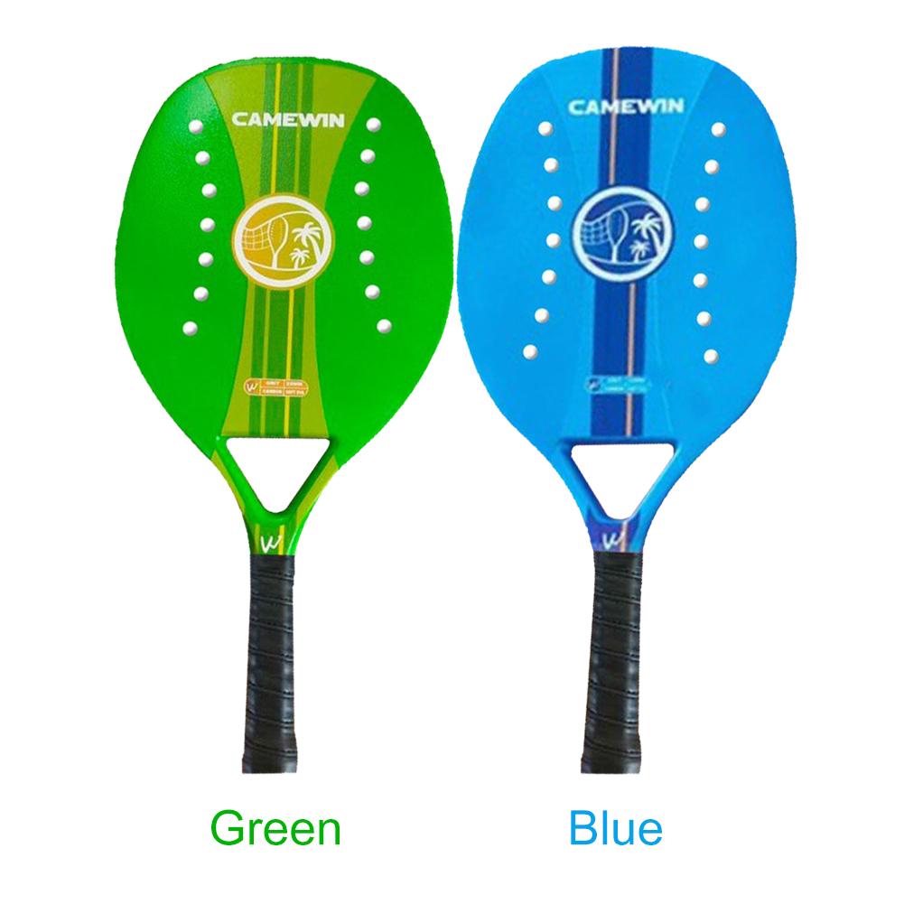Buy Professional Carbon+Glass Fiber Beach Tennis Racket Soft Racquet ...