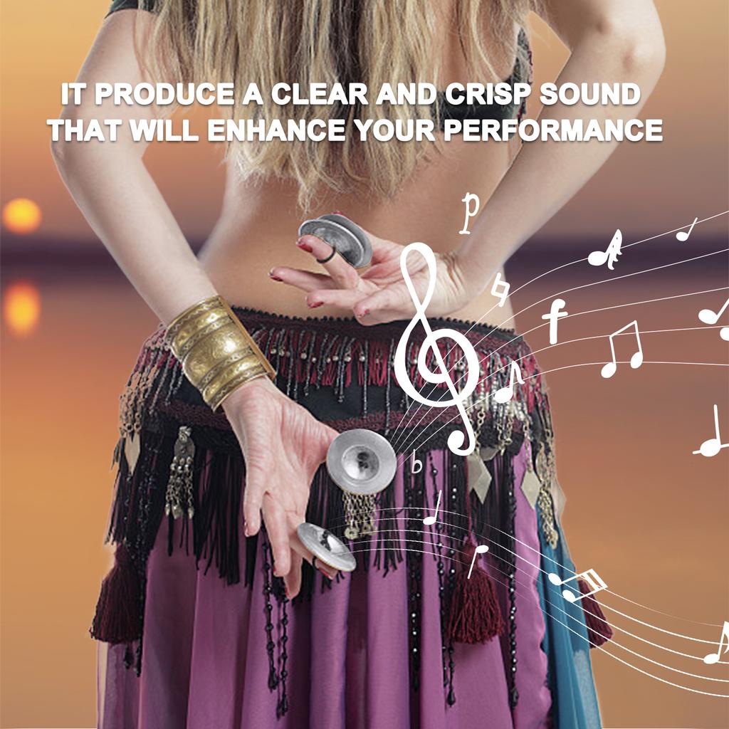 Cheap 2pcs Finger Cymbals Belly Dancing Silver Finger Cymbals Belly ...