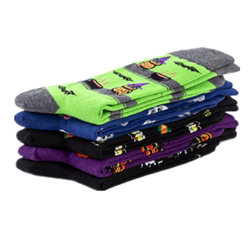 Buy Popular Cotton Socks Sweat Breathable Personality Bat Middle Tube ...