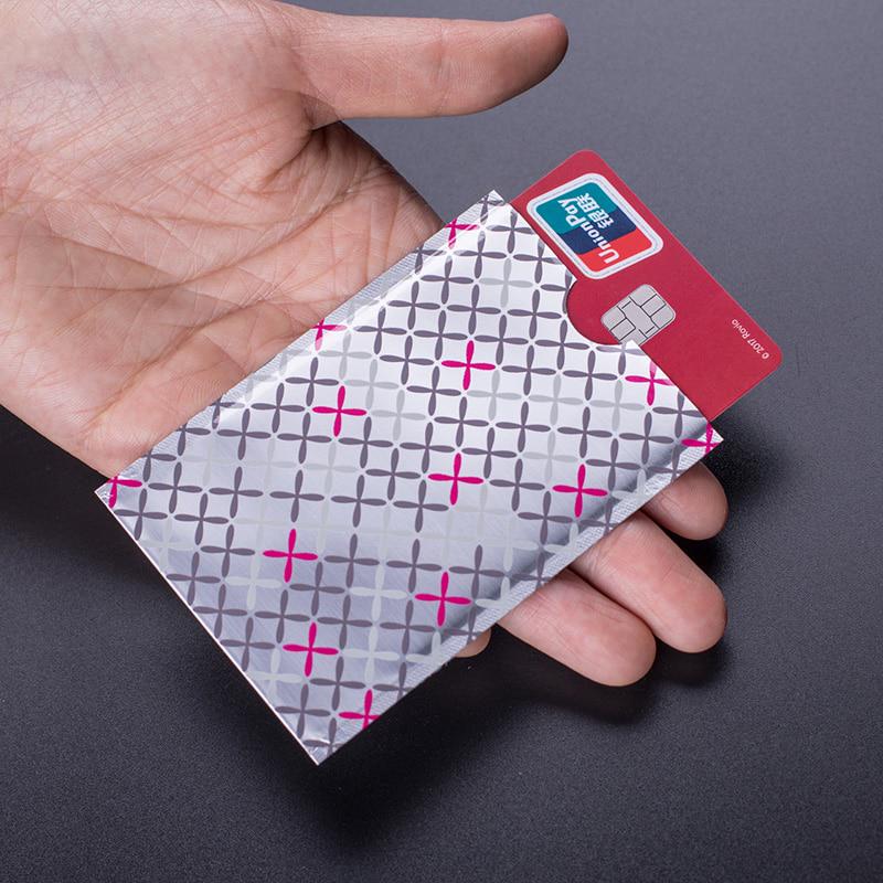 Aluminum Card Holder Rfid Covers for Credit Cards Card Protection Porte ...