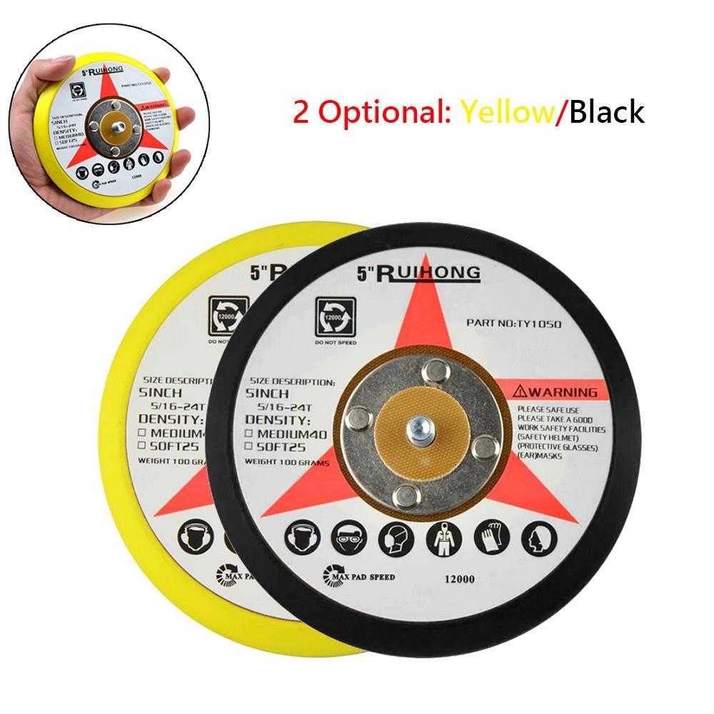 💰Kaufe Sanding Pad 125mm Sanding 5inch Abrasive Backing Hook zum besten ...