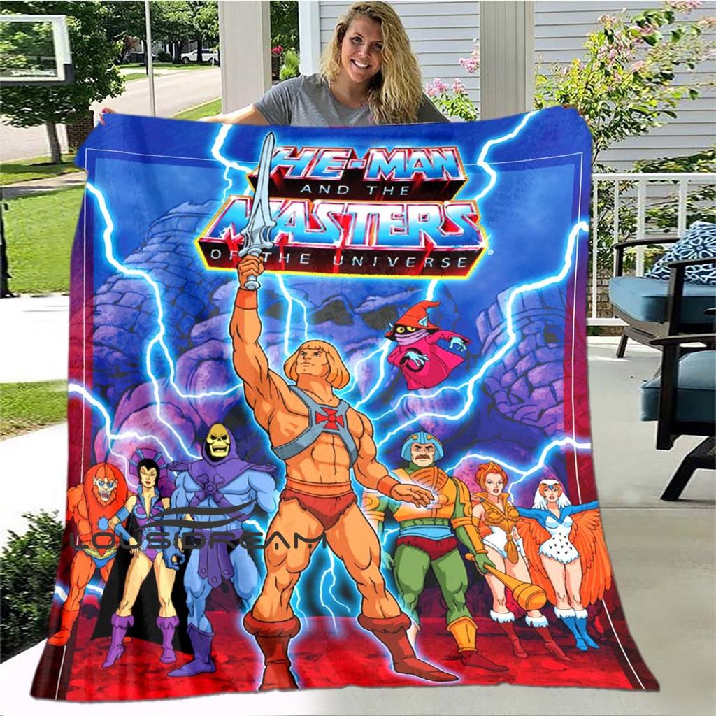 Buy He-Man and The Masters of The Universe American Cartoon Flannel ...