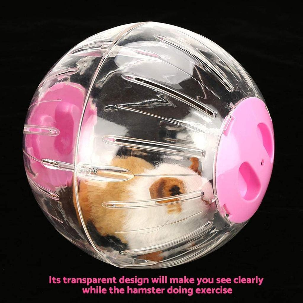 Hamster Practice Balloon Running Ball Pink Sports Game Exercise Wheel ...