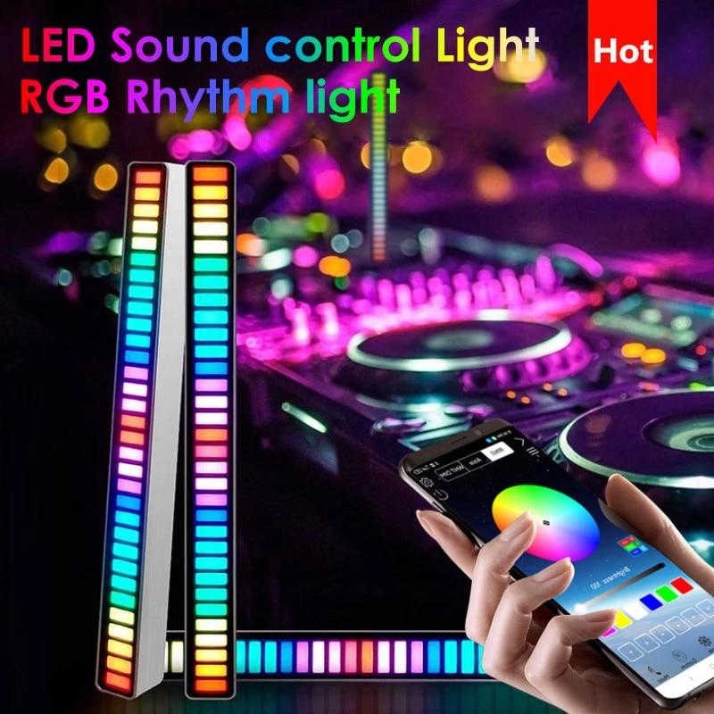 Buy RGB Sound Control LED Light App Control Pickup Voice Activated ...