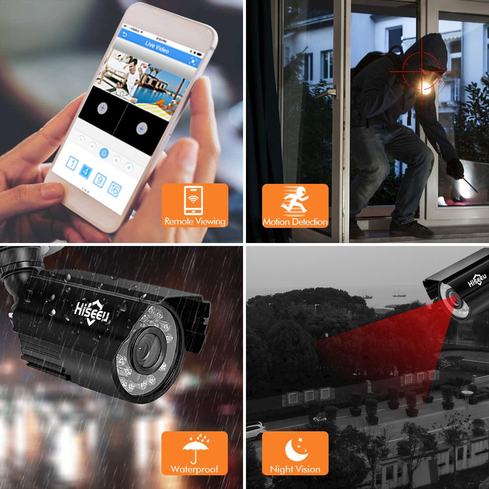 Buy 4CH DVR CCTV System 2PCS Cameras 2CH 1.0 MP IR Outdoor Security ...